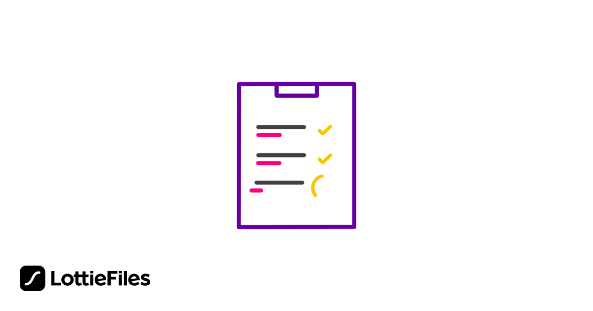 Free Survey Animation by balzac srl | LottieFiles