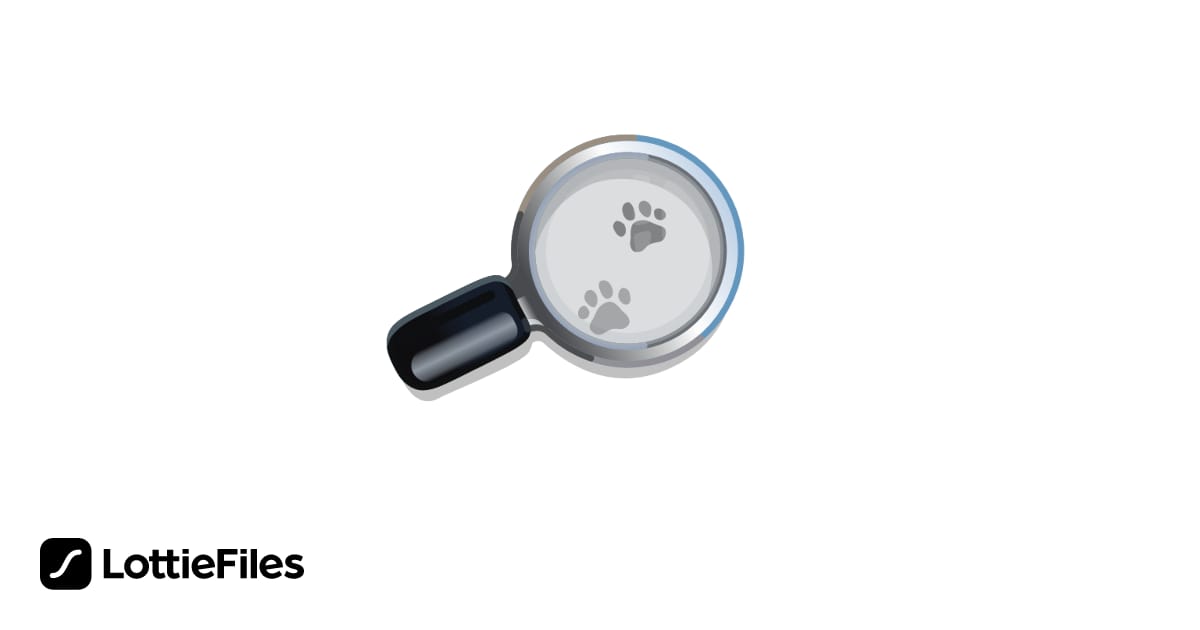 Free magnifying glass icon Animation by Mr. Sadam | LottieFiles