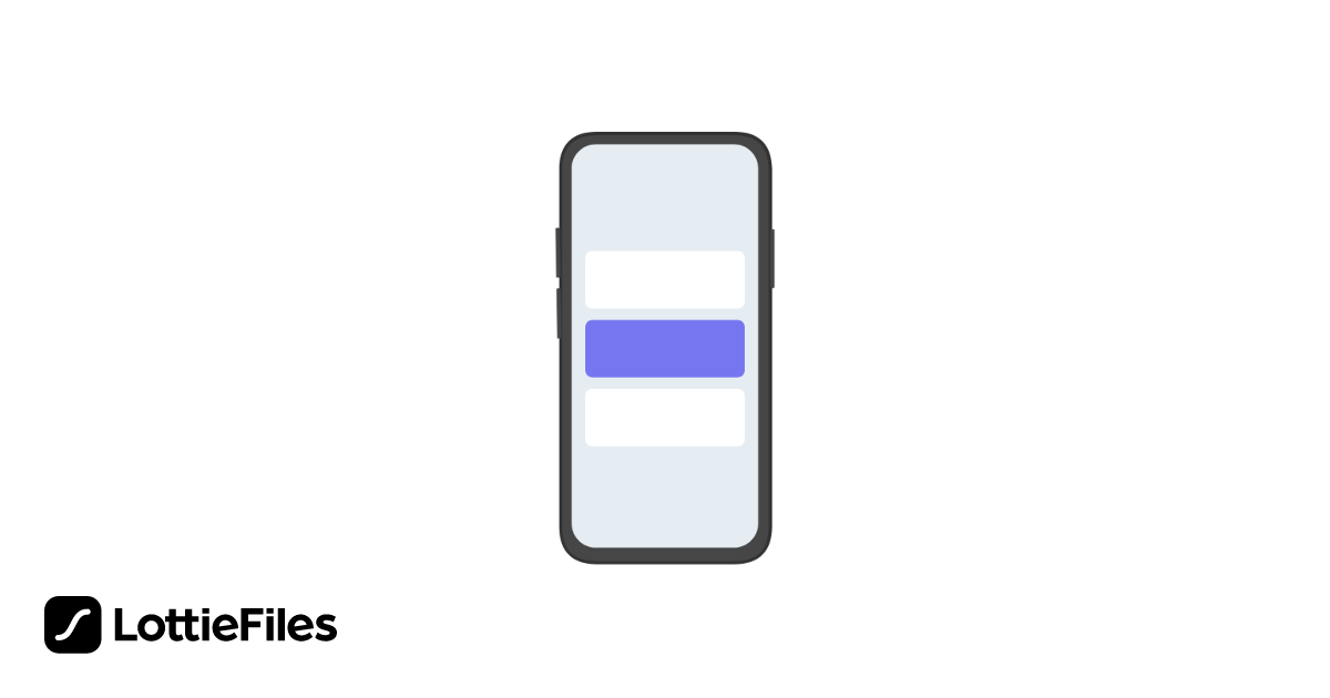 Free Load list Phone Animation by Pro Dev studio | LottieFiles