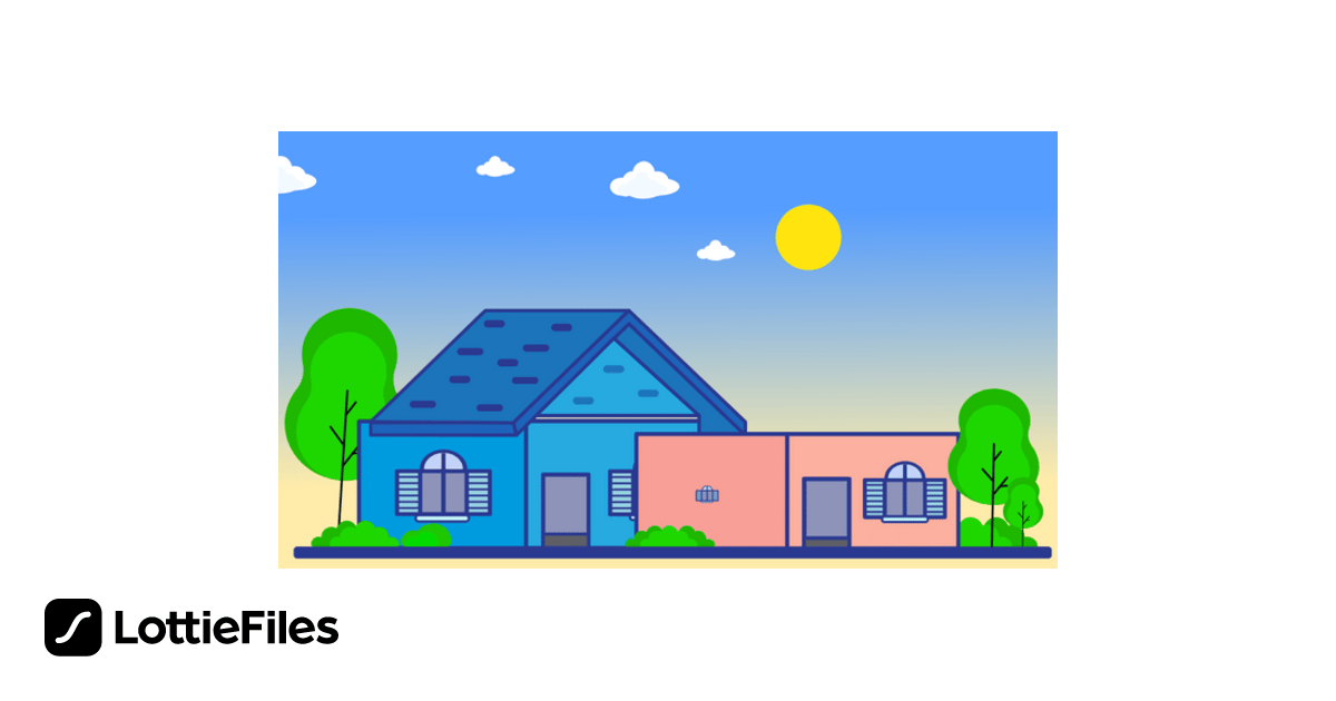 Free Home lottie animation Animation by Rumana Islam | LottieFiles