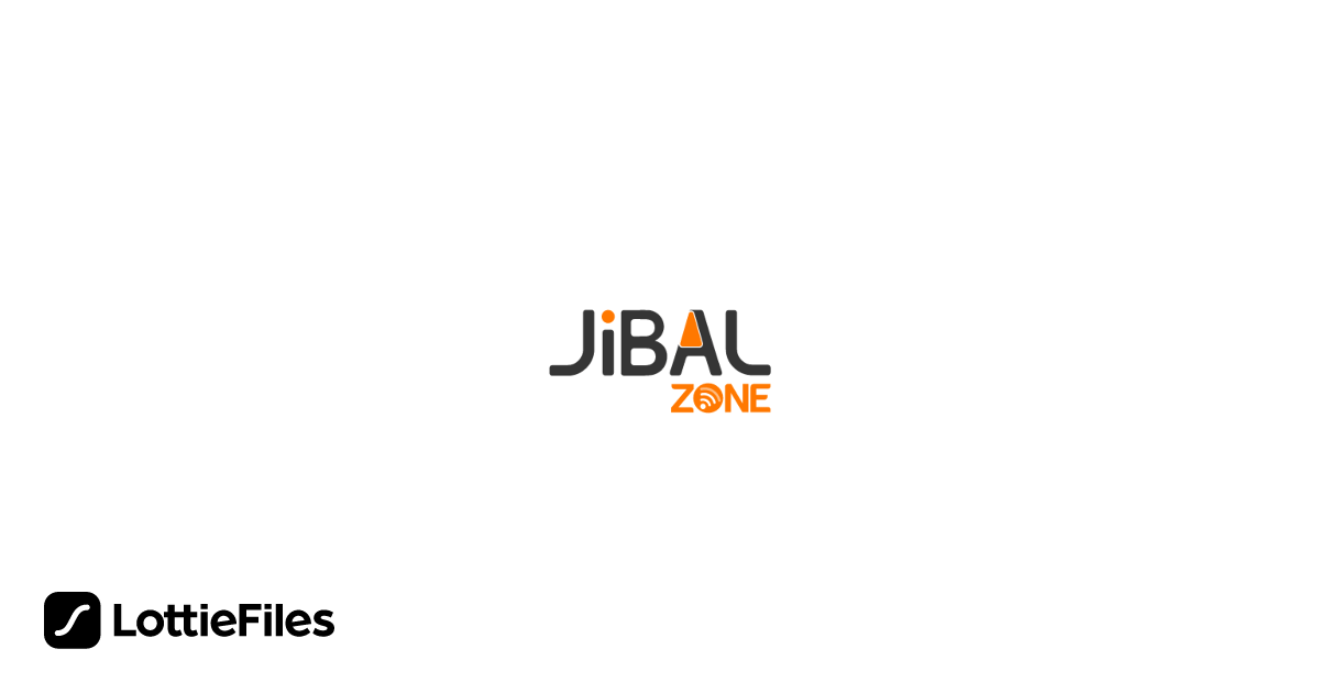 Free Jibal Zone Logo Animation Animation by Mohammed Sam | LottieFiles