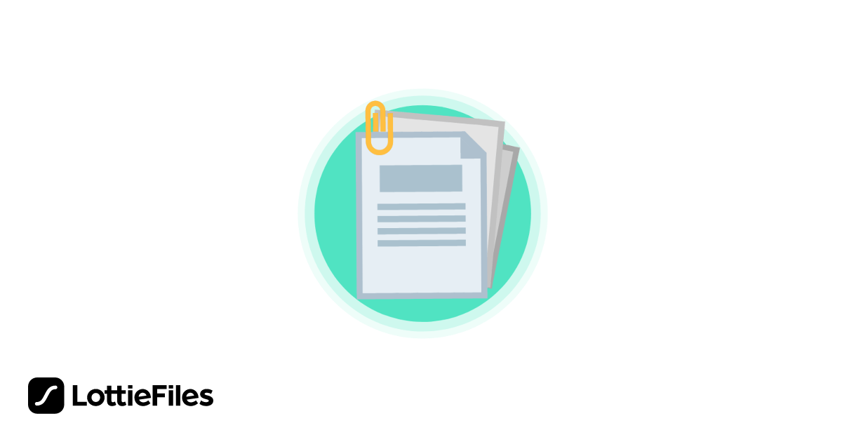 Free Document Animation by Keeks P. | LottieFiles