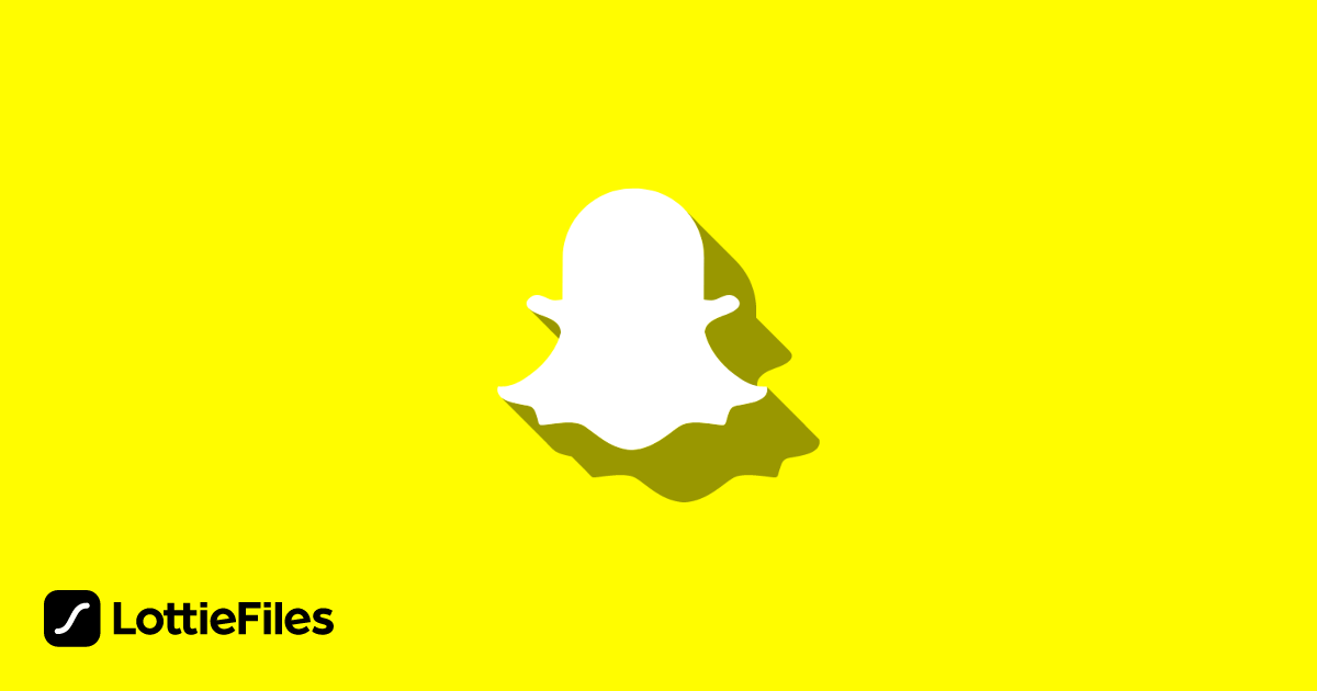 Free Snapchat Animation by Tom Fabre | LottieFiles