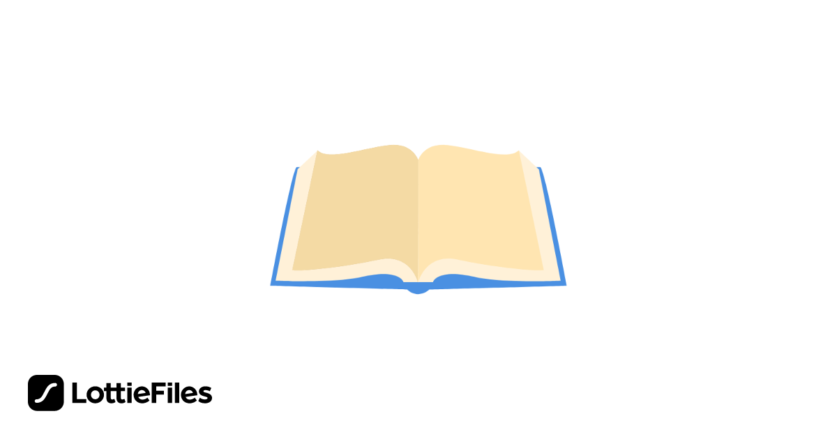 Free Book blue Animation by Bonaa man | LottieFiles