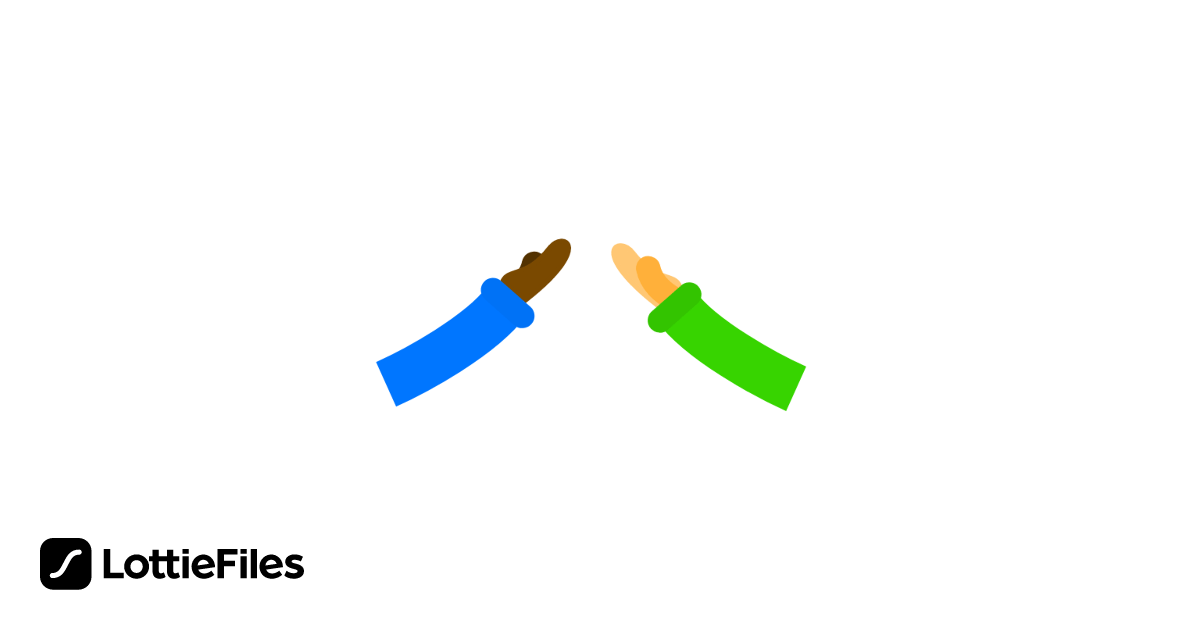 Free High five! Animation by Anton | LottieFiles