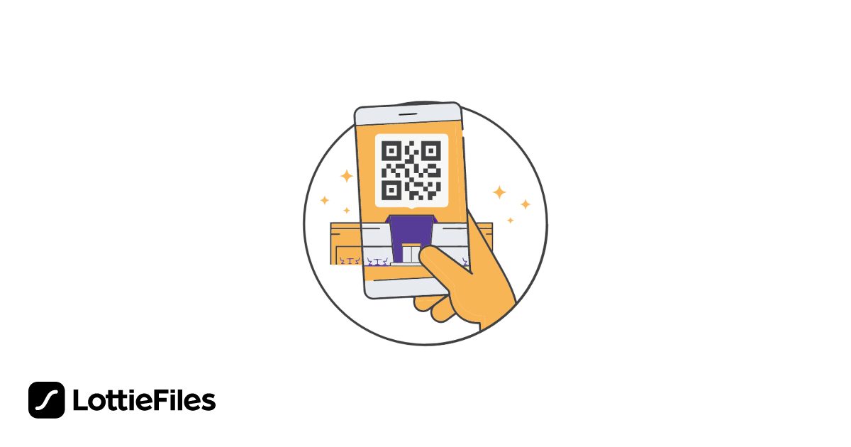 Free Qr Code mobile app Animation by Syed Haider Ali | LottieFiles