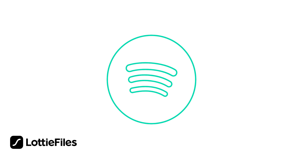 Free Spotify Animation by Tinymotion | LottieFiles