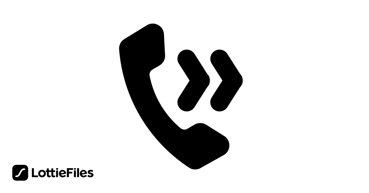 Free Outgoing Call Animation by BEARicons | LottieFiles