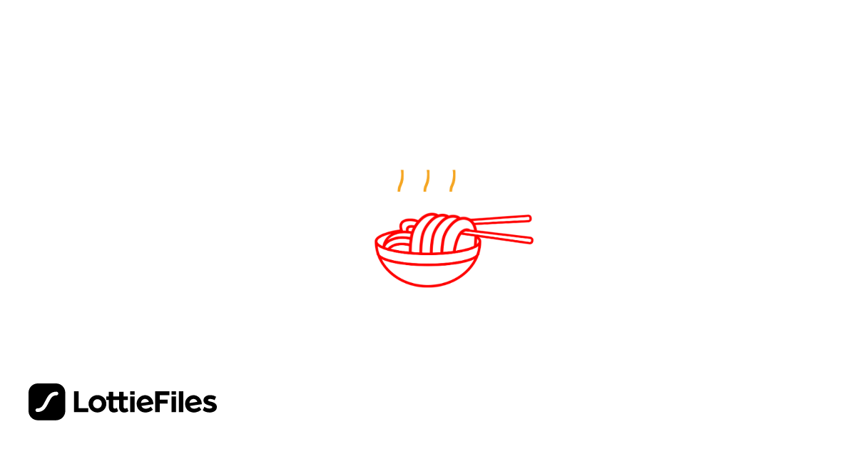 Free noodle Animation by Sangram Bandsode | LottieFiles