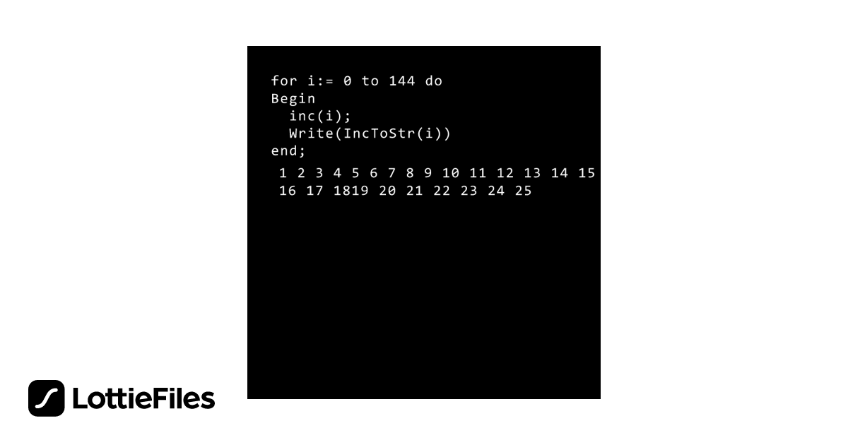 Free programming Animation by Krzysztof Krr | LottieFiles