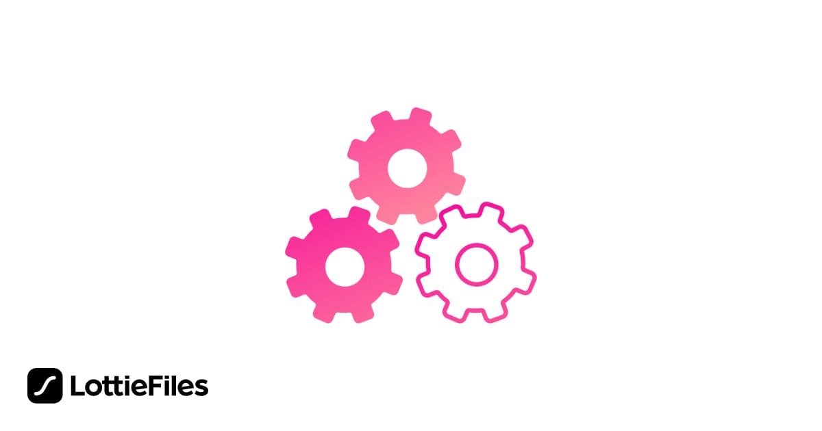 Free Gears Animation Animation by SM Rony | LottieFiles