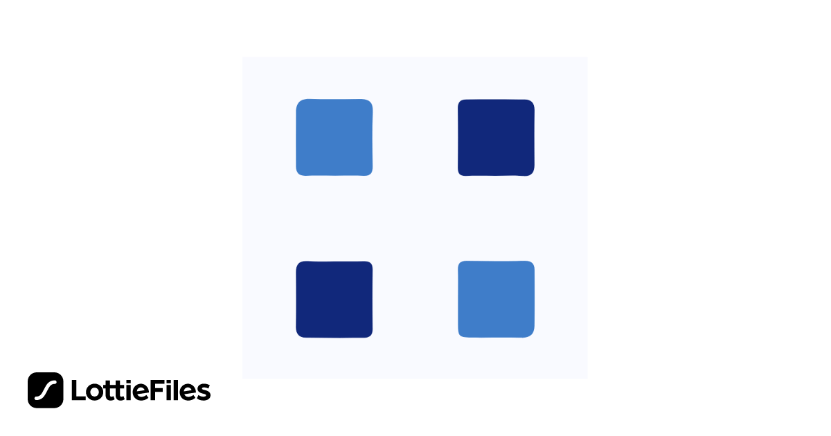 Free Loading Squares Animation by IAP Blog | LottieFiles