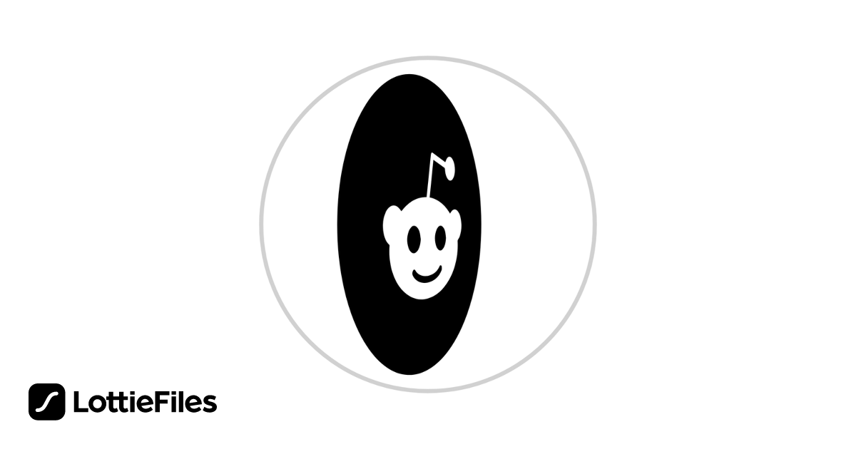 Free Reddit 3D icon rotation Lottie JSON animation Animation by ...