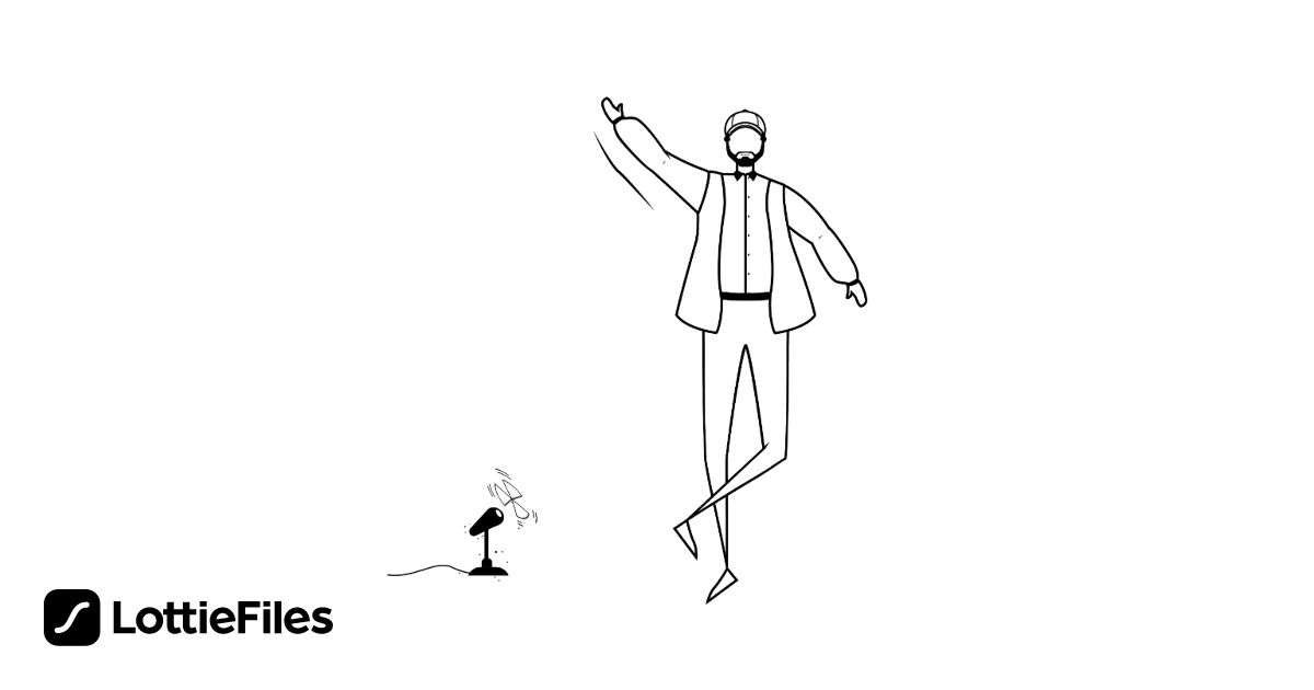 Free Character with Fan Animation by Cornish Zuberi | LottieFiles