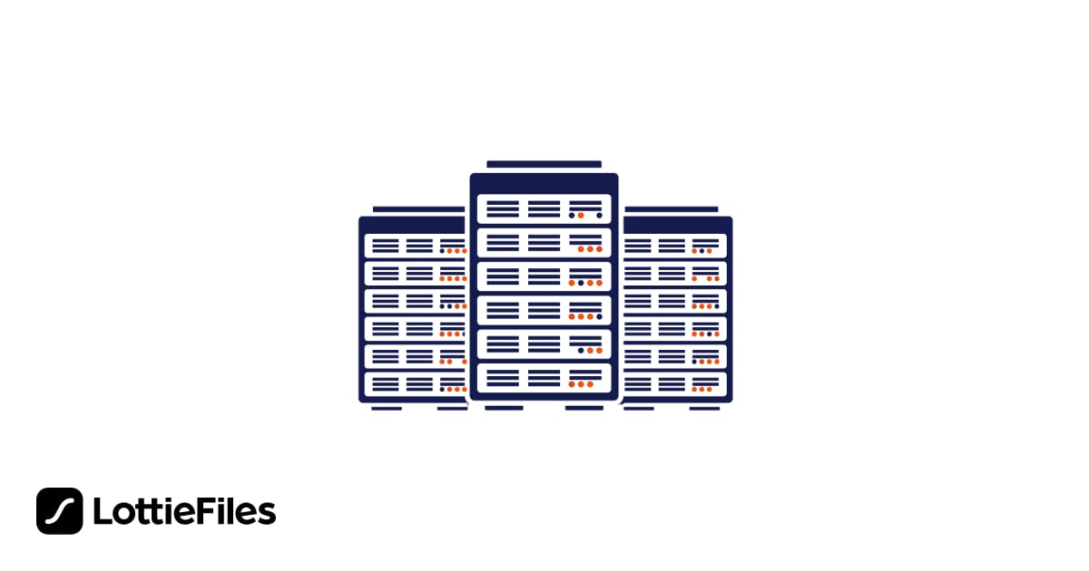 Free Virtual Server Animation by Ricard Dalmau Casals | LottieFiles