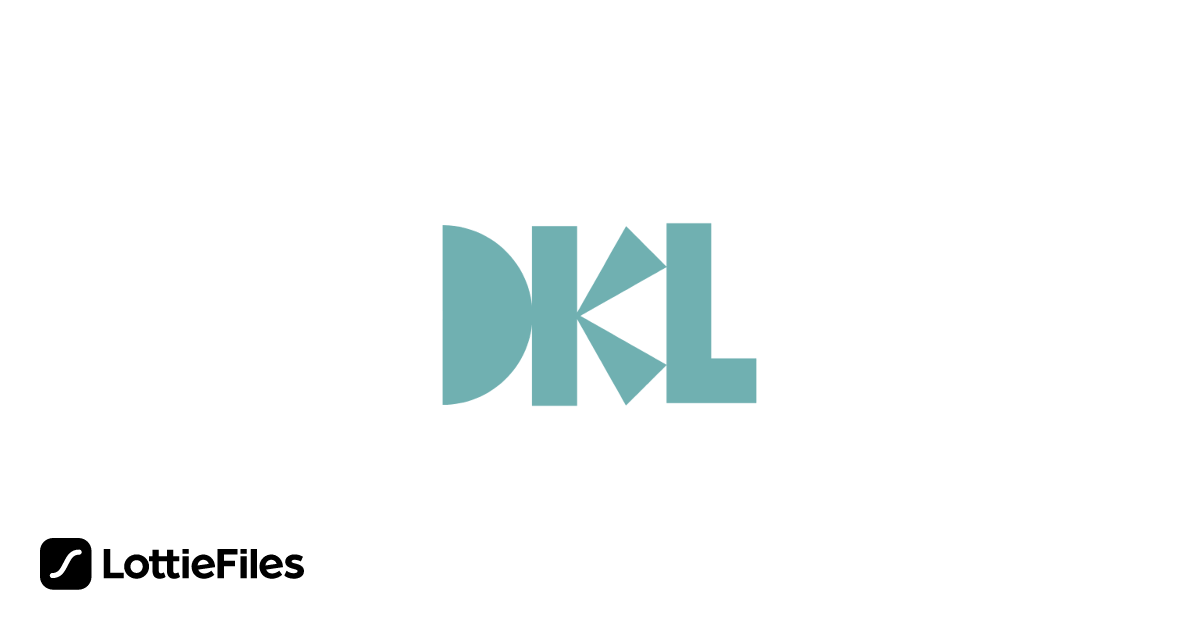 Free DKL Logo Animation by Daniel Lloyd | LottieFiles