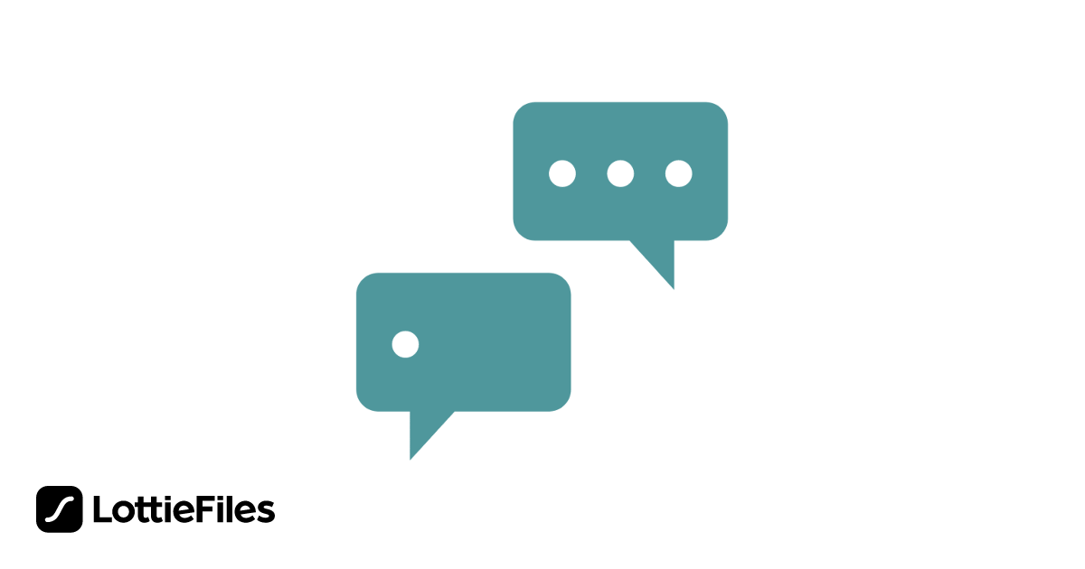 Free Jumping Typing Chat Bubble Animation by Jerome Chang | LottieFiles