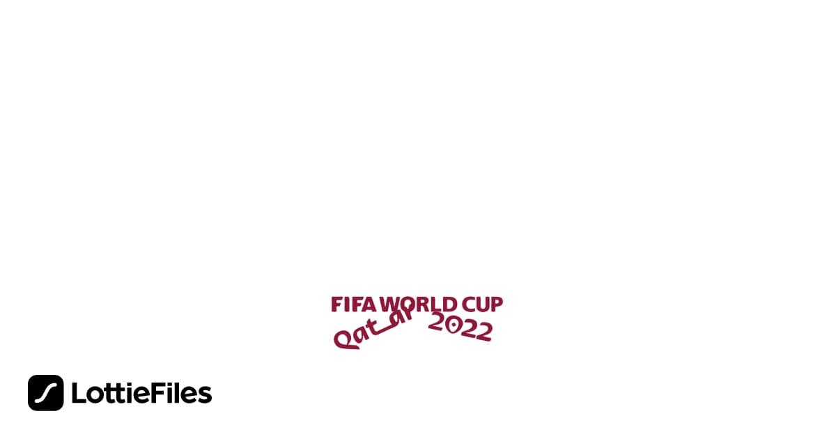 Free FIFA World Cup Animation Animation by SM Ringku | LottieFiles