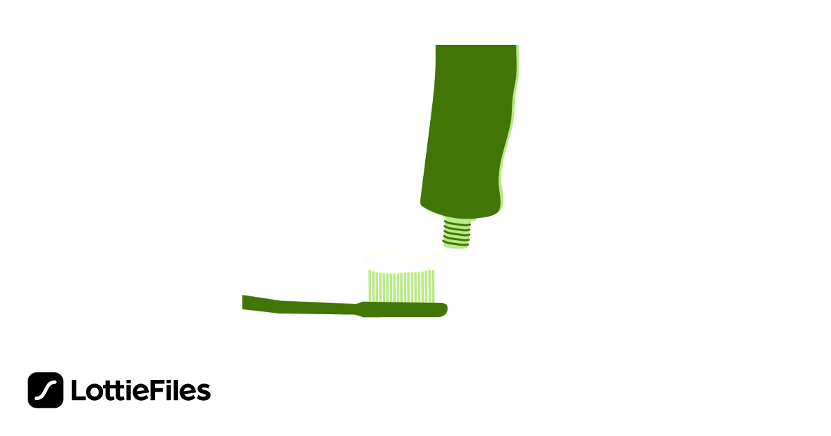 Free Toothbrush and toothpaste Animation by Mayara Cristina | LottieFiles