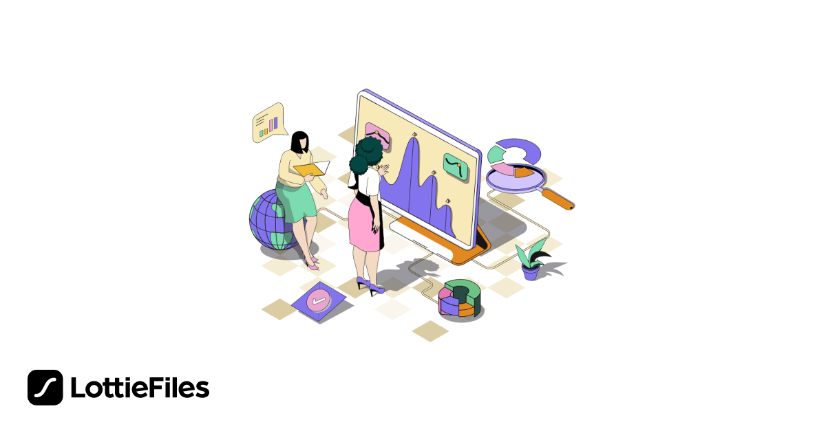 Free Business Data Animation by Beta tech solutions | LottieFiles