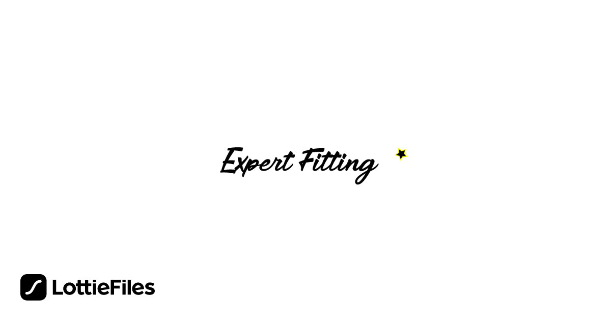 Free Expert Fitting Animation by Christopher Packer | LottieFiles
