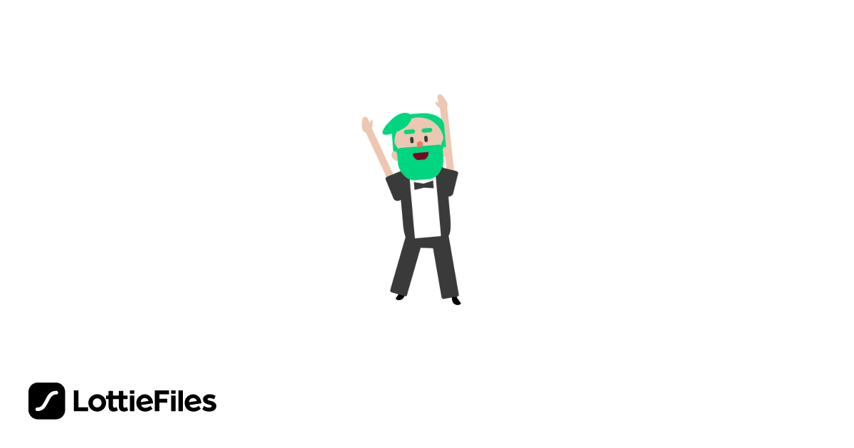 Free Danseur vert Animation by Nicolas Gernez | LottieFiles
