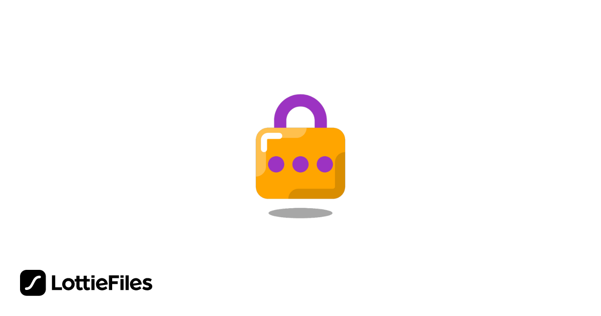 Free password Animation by chotai nidhi | LottieFiles