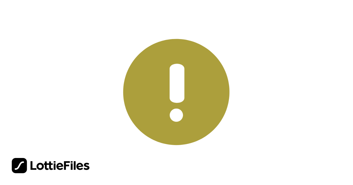 Free info-alert Animation by Anshul | LottieFiles