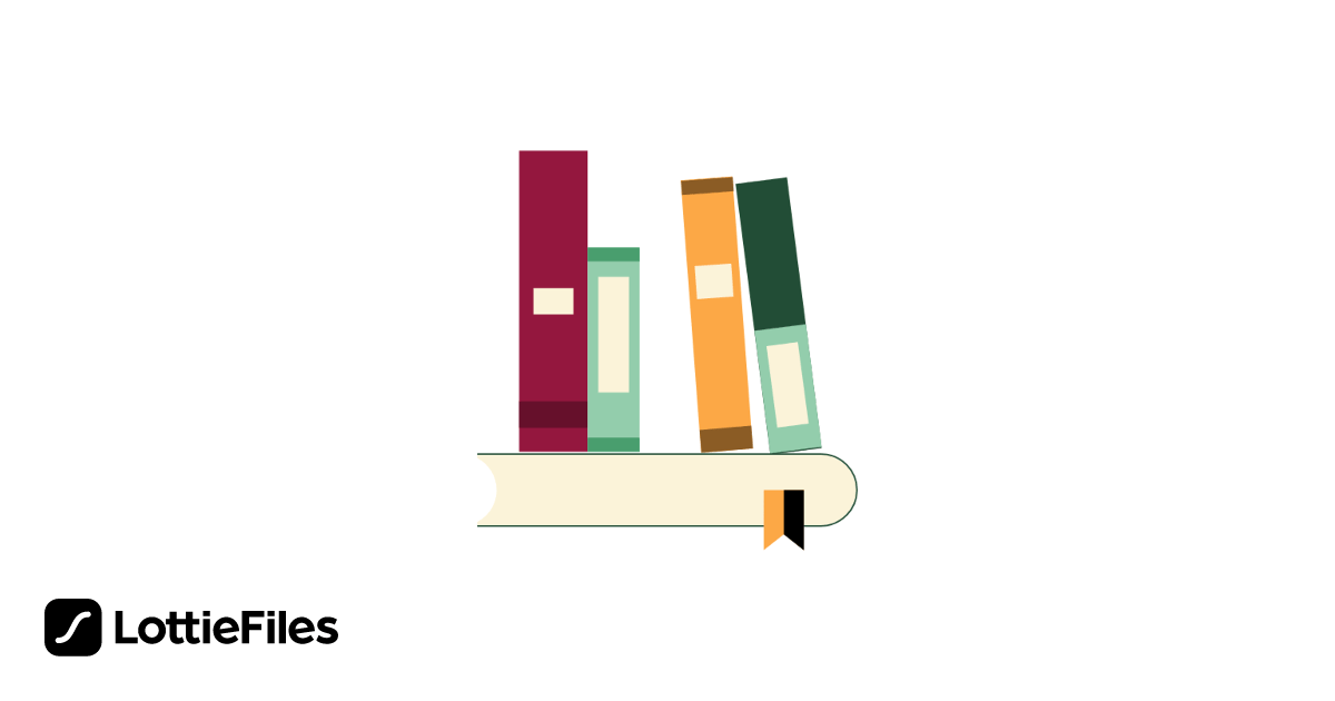 Free Books Animation by Umesh Limbu | LottieFiles