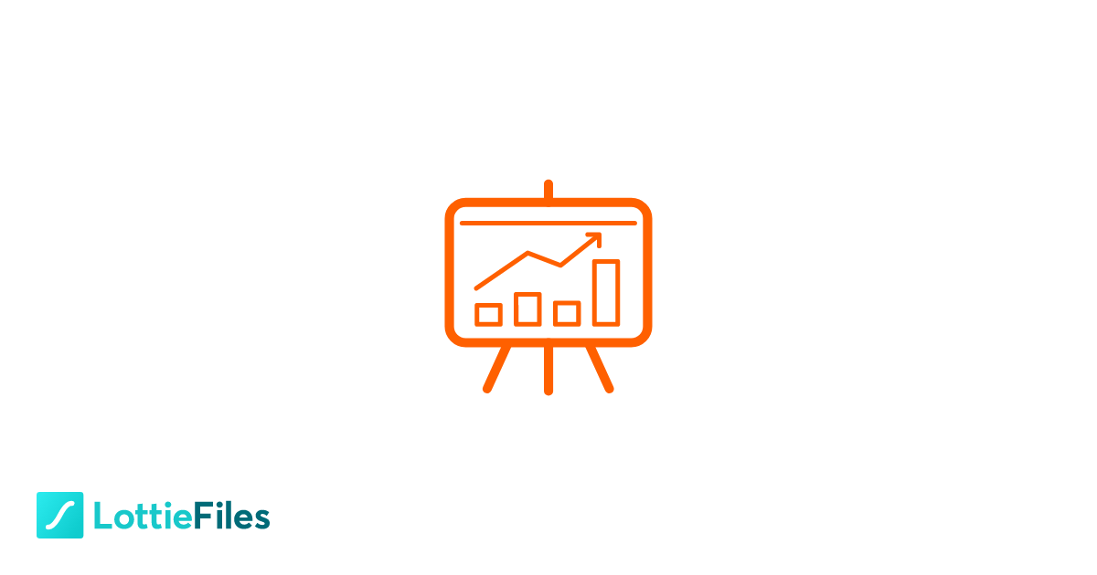 a stat icon animated by Verónica Pinar - LottieFiles