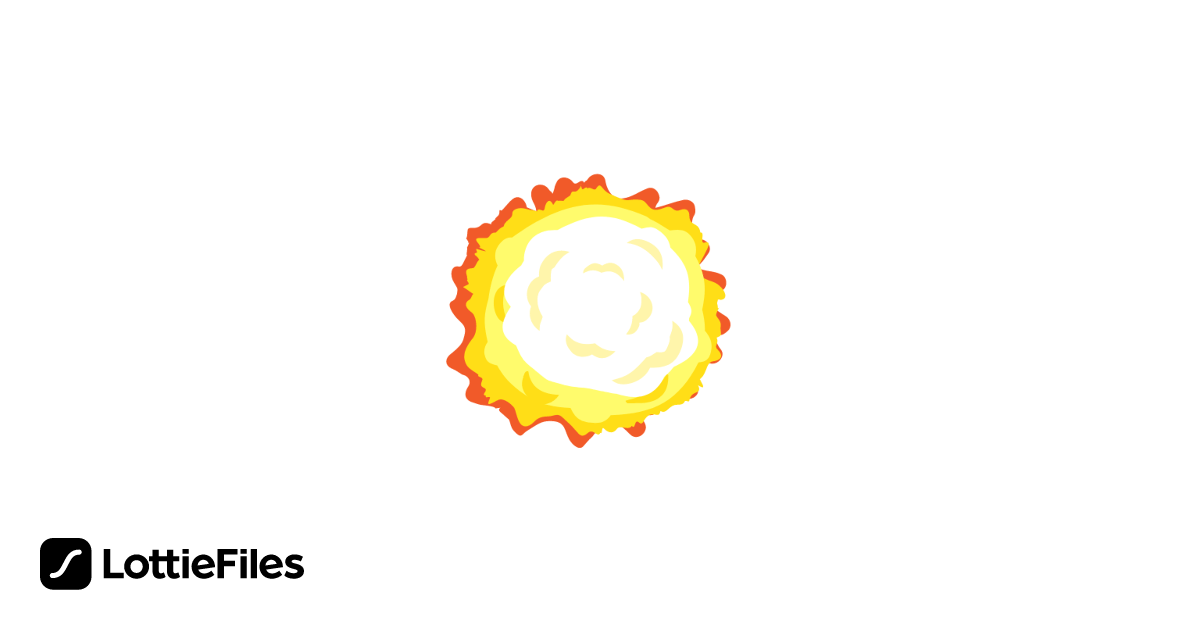 Free Cartoon explosion Animation by Ivan Kuznetsov | LottieFiles