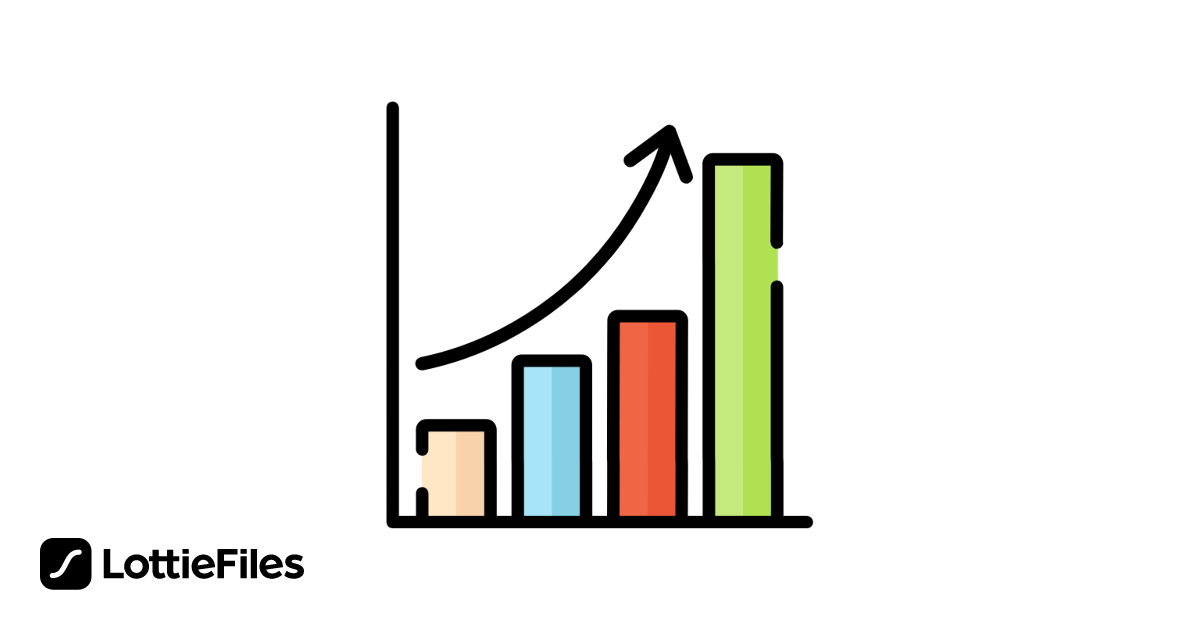 Free Growth Chart Animation by Emi Negoescu | LottieFiles
