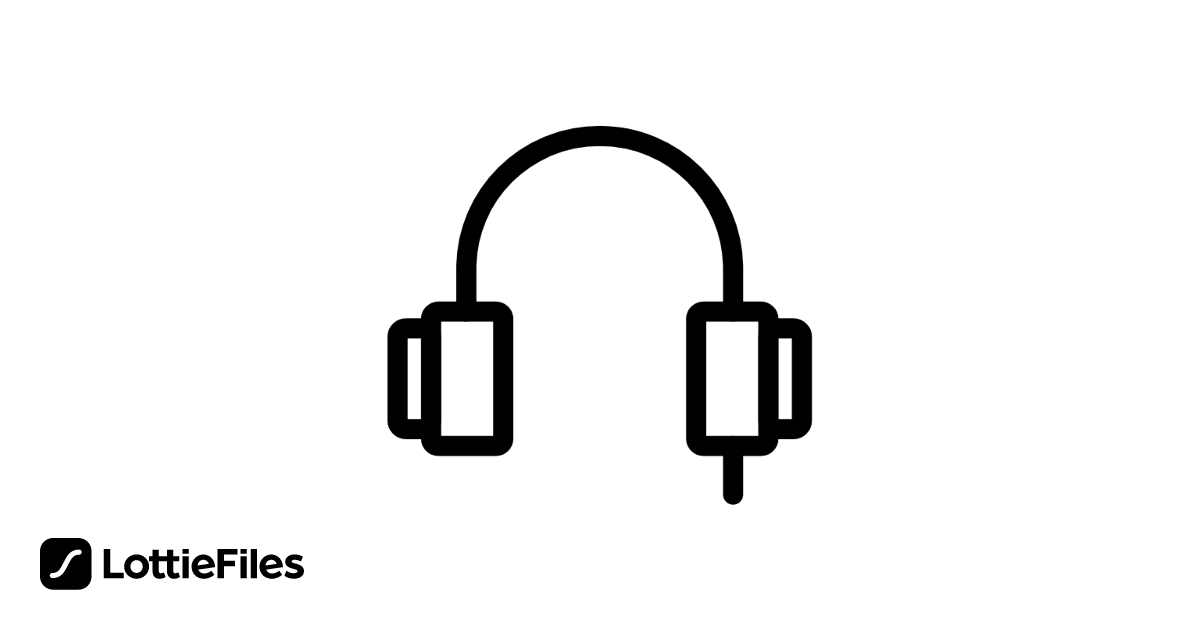 Free Headphone Animation by LottieFiles | LottieFiles