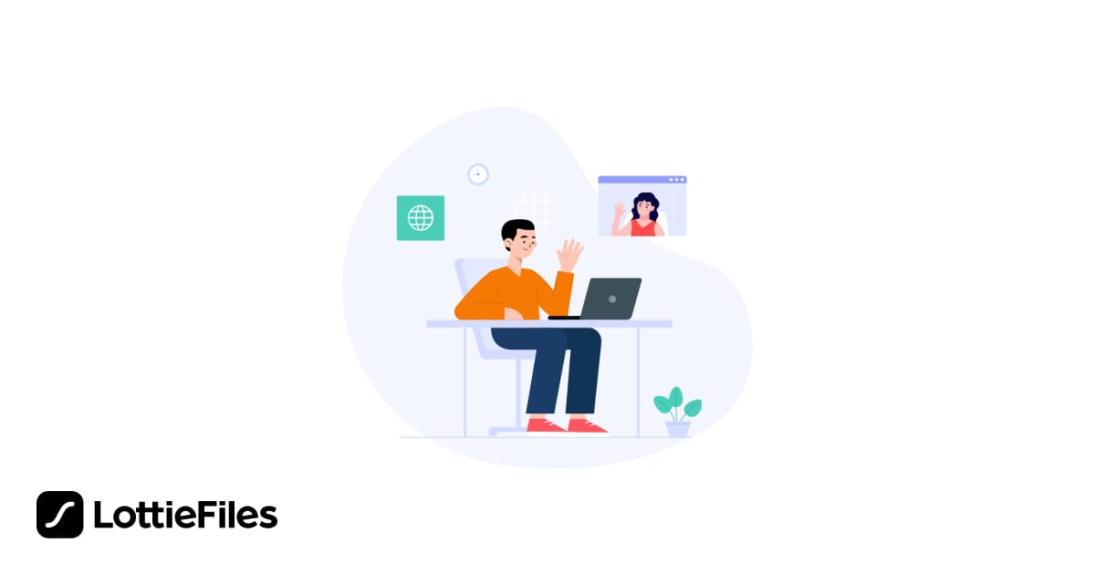 Free Video call Animation by Mahendra Bhunwal | LottieFiles