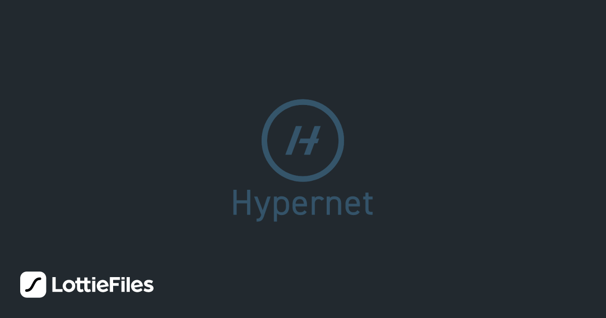Hypernet Logo Loading by Atasay Ugras - LottieFiles