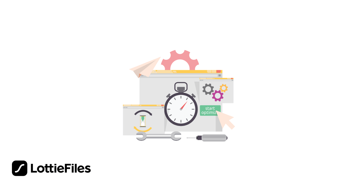 Free Website Optimization Animation by Graphiqa Studio | LottieFiles