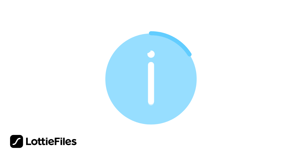 Free Info Status Animation by Bilal Arief | LottieFiles