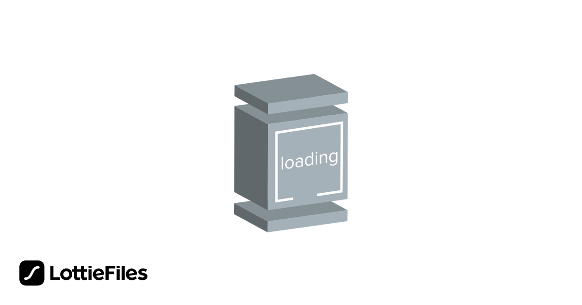 Manoj Kumar による無料の 3d Loading box アニメーション | LottieFiles