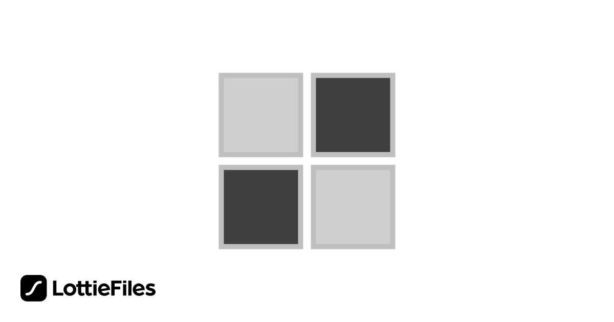 Simon D Sopkov의 무료 Looped Square Loader 애니메이션 | 로티파일