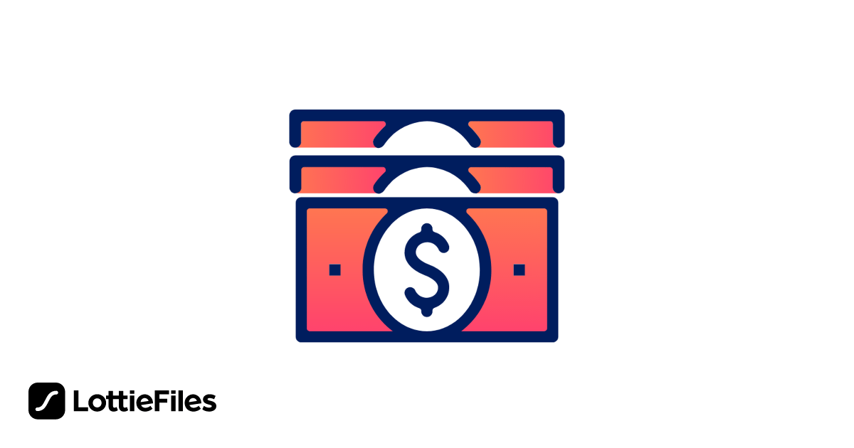 Free Stacking Money Animation by Brad Hill | LottieFiles