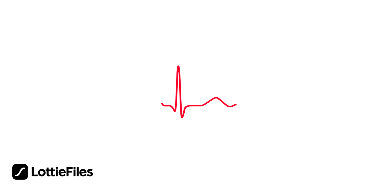 Free ECG Animation by Aneesh Ravi | LottieFiles