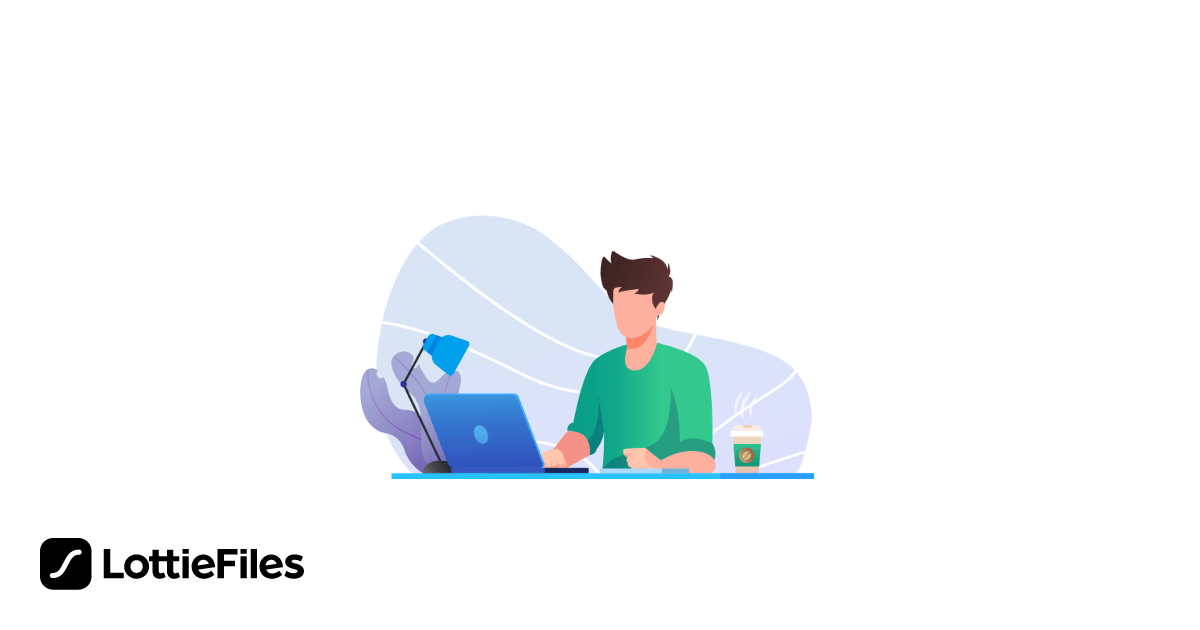 Free Working Online Animation by Ragnar Snær | LottieFiles