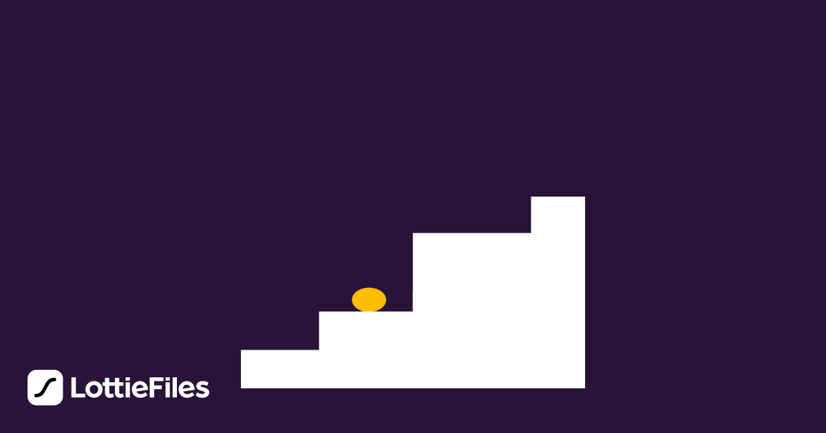 Free stairs up Animation by Iryna Dendiuk | LottieFiles