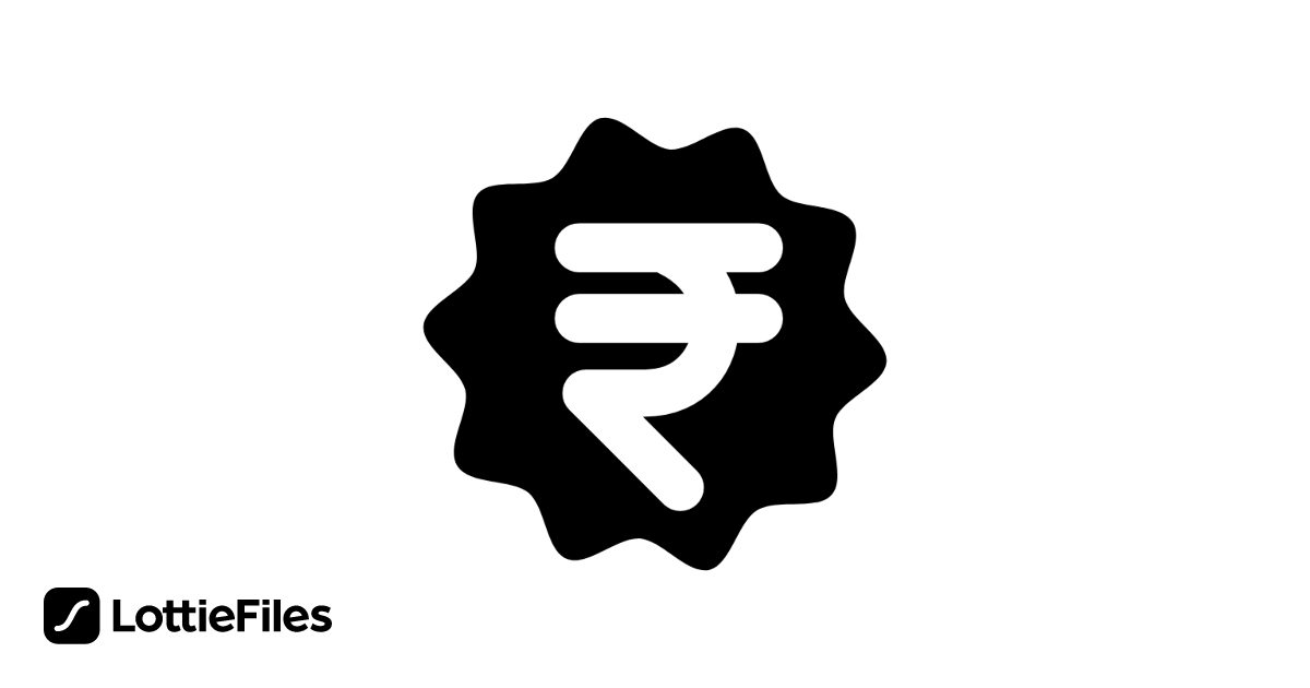 Free Rupee Animation by Sharath SP | LottieFiles