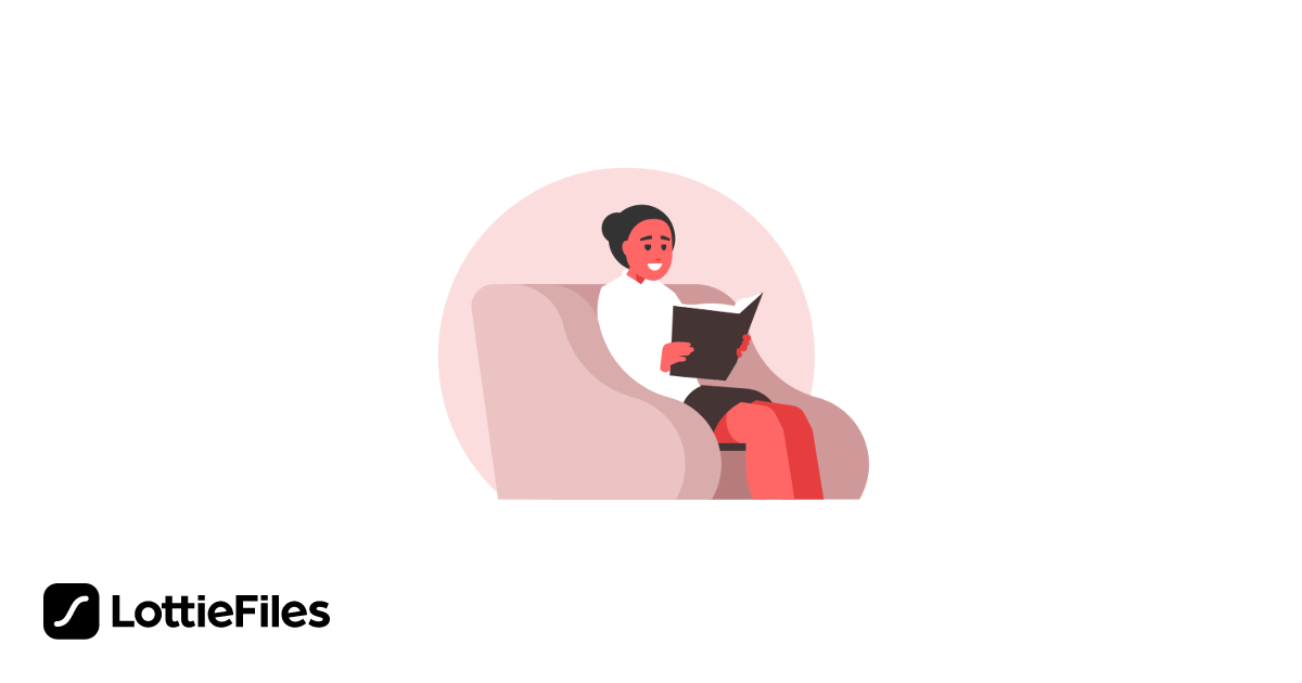 Free Reading a book Animation by Panda Pixels | LottieFiles