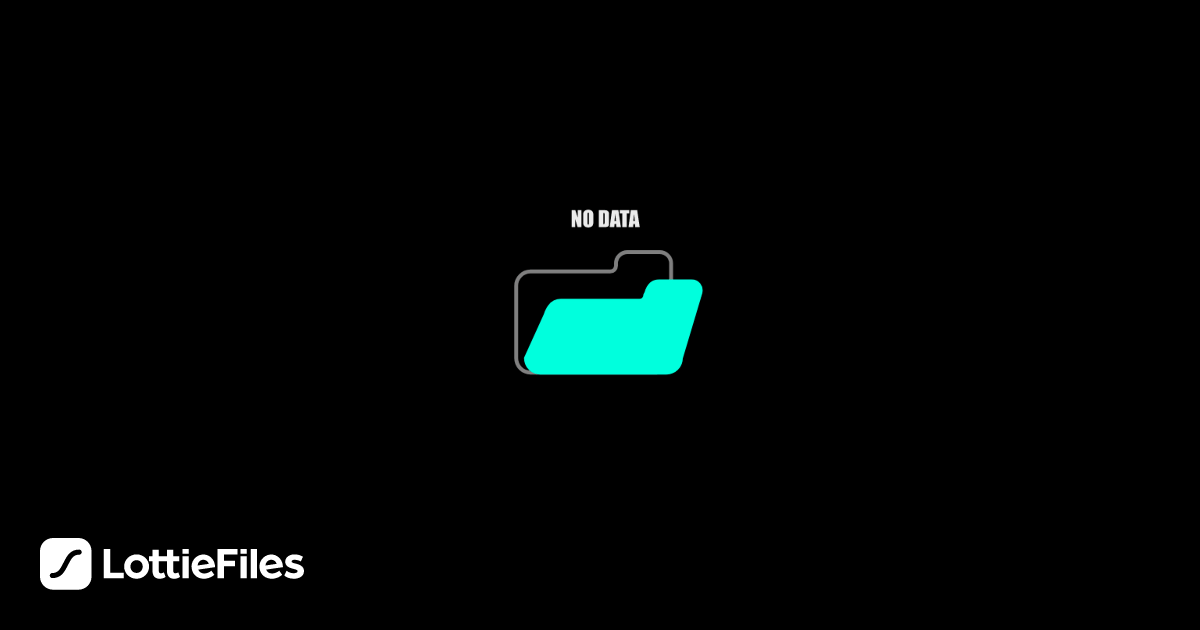 Free No data Animation by Nazar | LottieFiles
