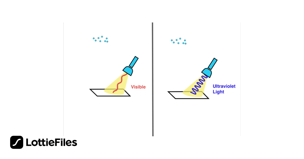 Free Ultraviolet light and visible light Animation by Joana Barreira ...