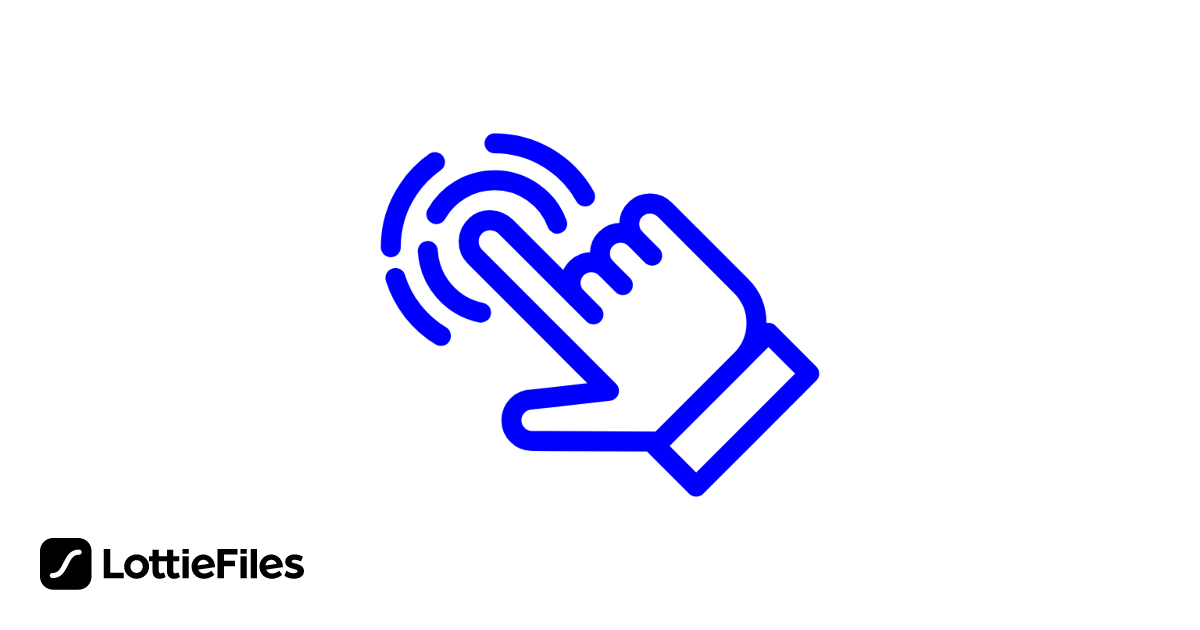 Free Single tap Animation by LottieFiles | LottieFiles