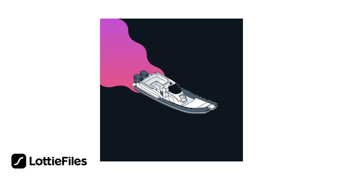 Free Isometric speedboat Animation by Albert Koffeman | LottieFiles