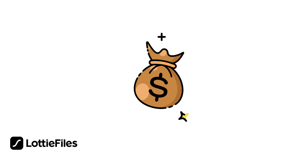 Free Money Bag Animation by Utuh Godho Buwono | LottieFiles